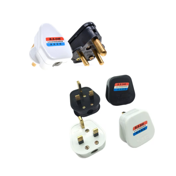 Plug Top, 13A, White, PMS – Steel Hardware